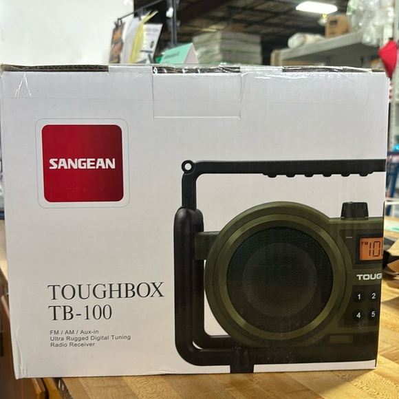 Sangean | Portable Audio & Video | Nib Sangean Tb0 Toughbox Fmamaux Ultrarugged Digital ...